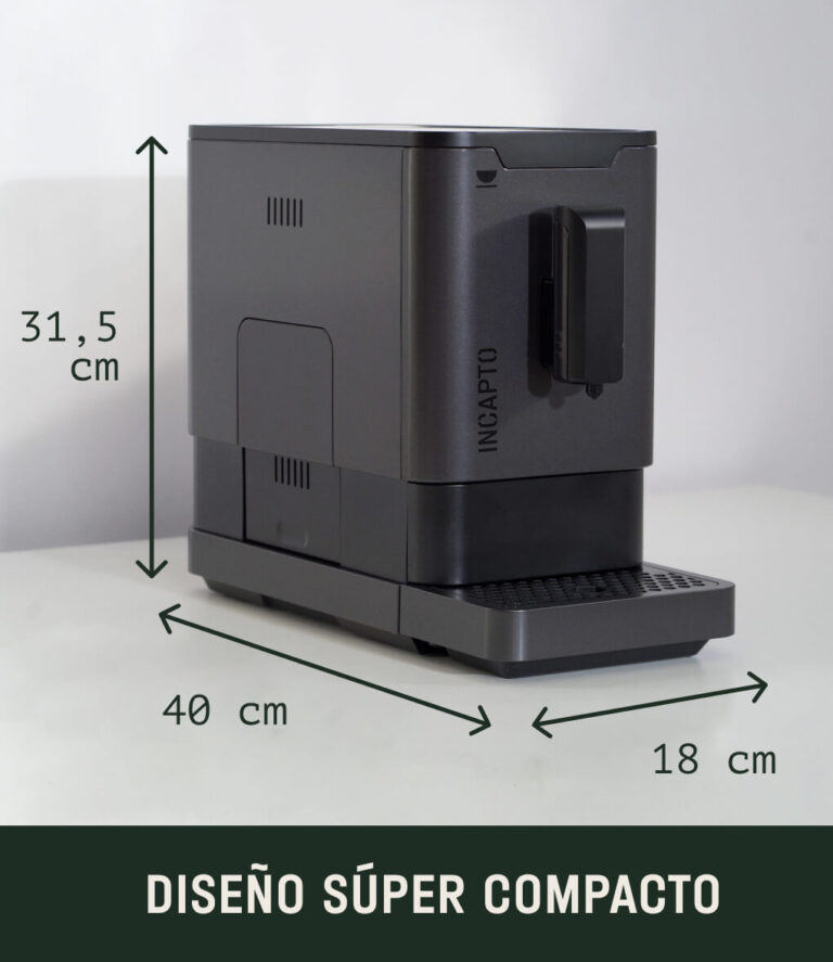 Cafetera Superautomática Modelo en Negro - Incapto